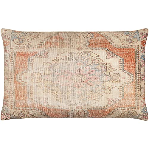 Artistic Weavers Jarratt Pillow, H x 18" W, Orange, 18" 18" W