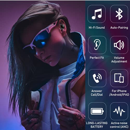 Urbanx Street Buds Plus True Wireless Earbud Headphones for Samsung Galaxy Note 20 - Wireless Earbuds w/Hands-Free Controls - Black (US Version with Warranty)