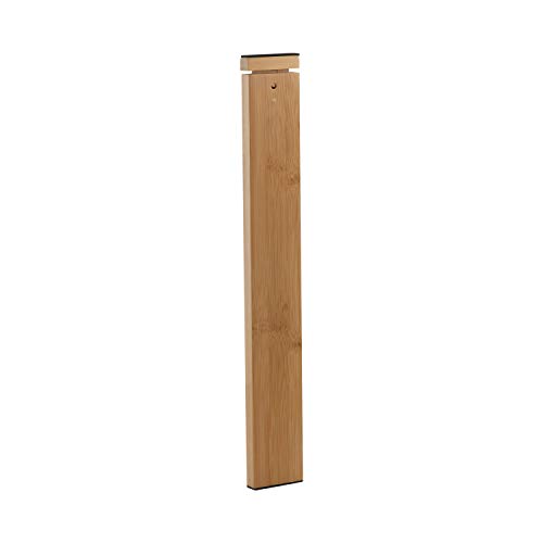 Simplify 2 Pack Large Bamboo Adjustable Drawer Dividers | Dimensions: 16.9" x 0.6" x 2.36" | Expands 17-22 β | Bedroom | Kitchen Organization | Drawer Divider | Bamboo
