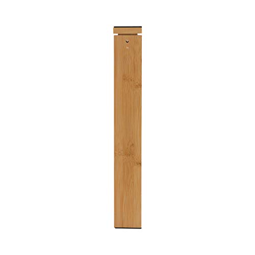 Simplify 2 Pack Large Bamboo Adjustable Drawer Dividers | Dimensions: 16.9" x 0.6" x 2.36" | Expands 17-22 β | Bedroom | Kitchen Organization | Drawer Divider | Bamboo
