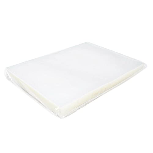PouchWorth 100 pcs 11x14in, 3mil Vacuum Chamber Sealer Pre-Cut Bags BPA Free Great for Food Vac Storage Vacuum Seal Food Saver Bags,Clear