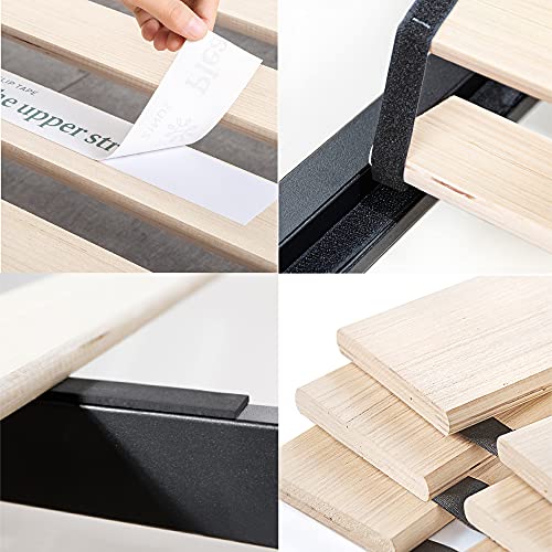 ZINUS Arnav Metal Platform Bed Frame / Wood Slat Support / No Box Spring Needed / Easy Assembly, White, Full