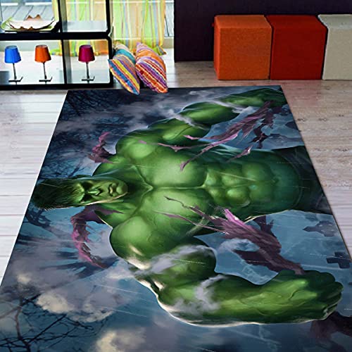 Hulk Rug, for Living Room, Fan Carpet, Area Rug, Popular Rug, Personalized Gift, Themed Rug, Home Decor,Rug, Carpet gezcocuk-1259.2(39āx63ā)=100x160cm