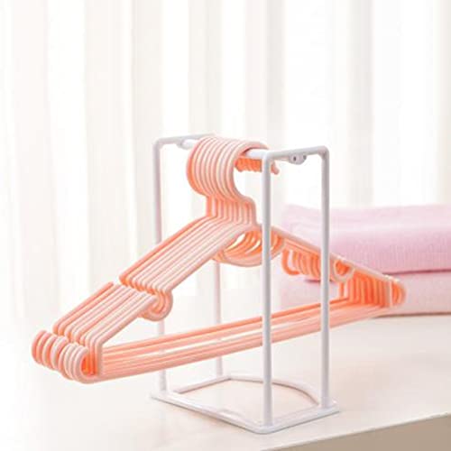 Garment Hanger Organizer, Space-saving PP Drying Rack Stacker With Lifting Handle