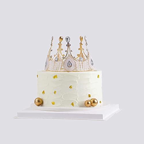 XININSUN 2Pcs Large Cake PET Clear Box, 10" X 10" X 9" with ribbon and pre-folded lid, for 8" cake packing carry, baking cookie display, Carry Tall Layer Gift, Festive Gift Box -White
