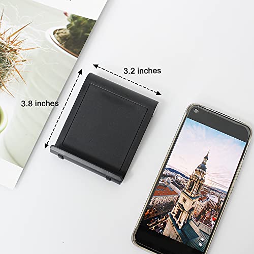 Mayten iPhone Stand Foldable Cell Phone Stand for Desk Portable iPhone Holder Compatible iPhone 12 11 Pro Xs Max,iPad Mini,Tablets(7-10"),Multi-Angle Universal Mobile Phone Stand (Black)