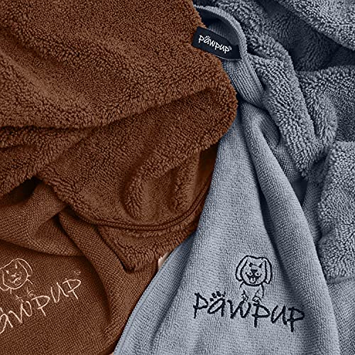 PAWPUP Dog Towel Super Absorbent - Pack of 2 - Quick Drying Super Soft Microfiber Pet Towel for Dogs, Cats and Other Pets