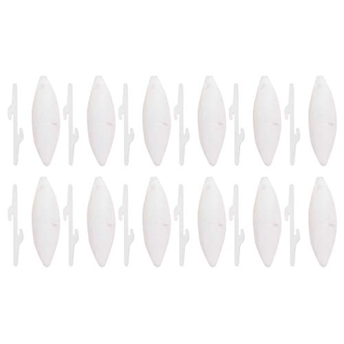 TEHAUX 12 pcs Bird Cuttlebone for Parakeets, Natural Cuddle Bone with Metal Holder, Chewing Cuttlefish Bone for Sharp Beaks, Natural Birds Calcium Suitable for Parrot Cockatiels Budgie Conures