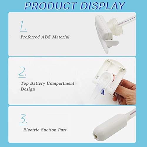 2 Pack Milk Dispenser for Fridge Gallon,Automatic Drink Dispenser,Drink Dispenser,Electric Tap,One-Handed Operation,Can Prevent Milk and Beer From Overflowing,Suitable for Outdoor and Home Kitchens