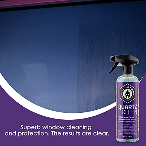 SPARDIANT Premium SiO2 Car Wax Spray, Ceramic Coating Spray, Hydrophobic Paint Sealant, Waterless Car Wash Wax & Polish Detailing Spray 16 Oz Bottle