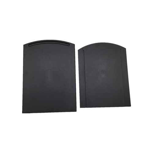 Kitchen Caddy Sliding Coffee Maker Tray Mat 12", Blender Toaster Kitchen Appliances Countertop Storage Moving Slider-Base Sliding Shelf With Smooth Rolling Wheels(Black, 2 Pack)