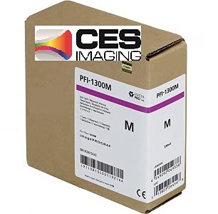 CES Imaging PFI-1300M Magenta Ink Tank in Retail Package