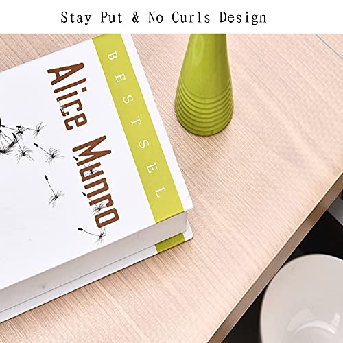 Wibiutry Shelf Liner Kitchen Drawer Mats, Non Adhesive EVA Material Refrigerator Liners with Waterproof Durable Strong Grip Fridge Mats for Cupboard, Cabinet, Drawer Liner,13.7X59 Inches,4Pack