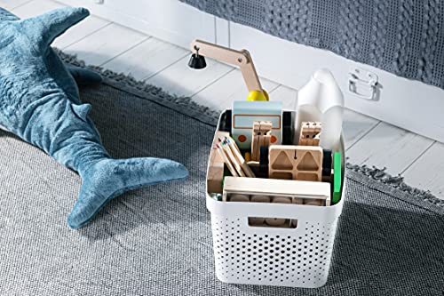 Curver Storage Basket, White, One Size (248636)