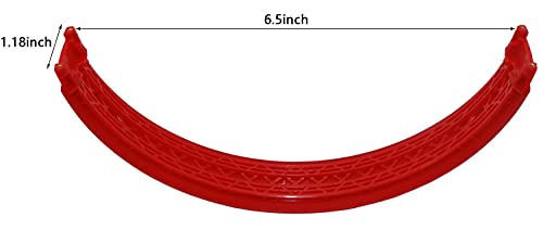 QKSOTY Studio 3 Headband Replacement Parts Accessories Studio 2 Headband Repair Kit Compatible with Studio 3.0 / Studio 2.0 Wireless Top Headband(Studio3-Red)