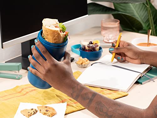 Burrito Pop β First Of Its Kind Twistable Burrito Holder | Travel Lunch Container | Burrito Containers | To Keep your Burrito or Sub Sandwich Warm On The Go!