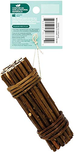 Oxbow 3 Pack of Enriched Life Willow Bundle Small Animal Chew Toys