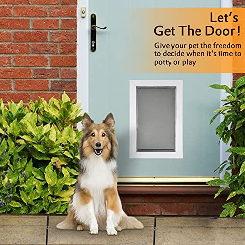 AMZOO Dog/pet Door Replacement Flap Compatible with PetSafe Measures 16 7/8” x 10 1/8” PAC11-11039