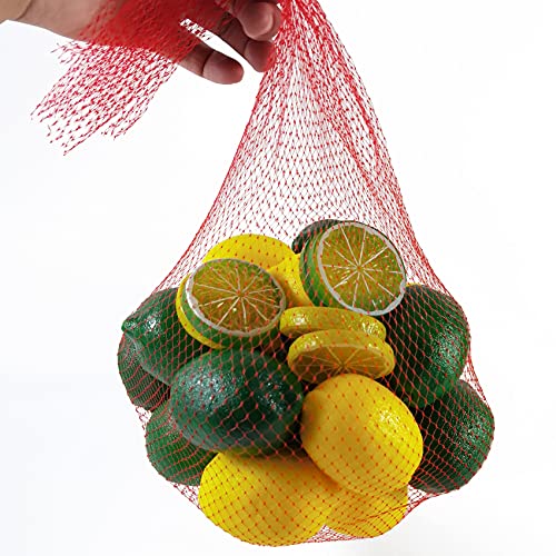 YOOHUA 150PCS Seafood Boiling Bags Bulk, Plastic Shellfish Clam Mesh Bags, Fruit and Vegetable Produce Packaging Net