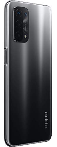 Oppo A54 Dual-SIM 64GB ROM + 4GB RAM (GSM Only | No CDMA) Factory Unlocked 5G Smartphone (Fluid Black) - International Version
