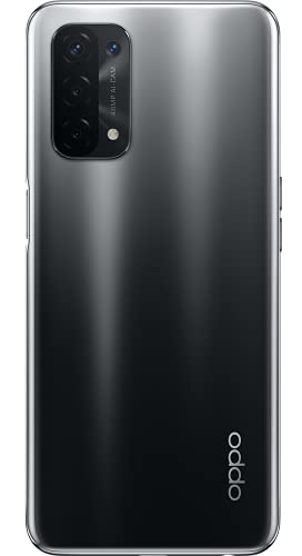 Oppo A54 Dual-SIM 64GB ROM + 4GB RAM (GSM Only | No CDMA) Factory Unlocked 5G Smartphone (Fluid Black) - International Version