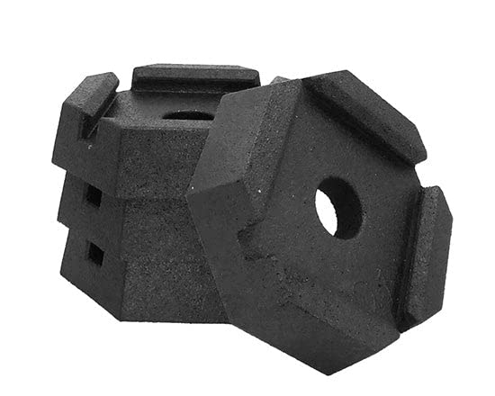 SnapPad Mini Permanently Attached RV Jack Pad for 5.5 inch Square BAL Stabilizer Feet on Travel Trailers (Square 5 4-Pack)