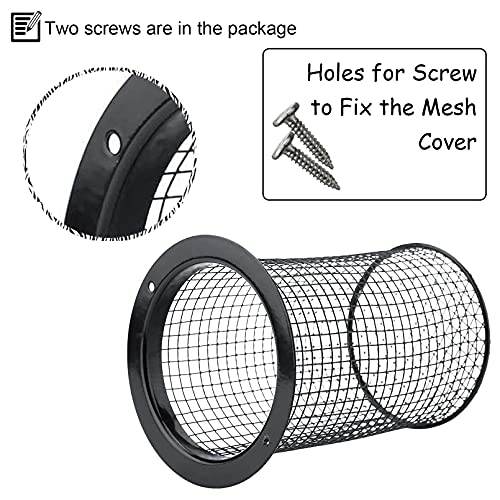 kathson Reptile Lampshade Lizard Heat Lamp Guard Anti-Scald Lamp Mesh Cover Pet Coop Protection Heater Light Bulb Enclosure Cage Protector for Turtles, Lizards, Snakes and Amphibians