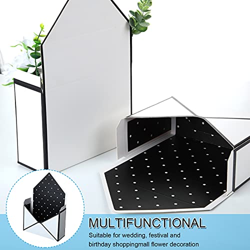 Tenare 5 Pieces Florist Bouquet Envelope Box Flower Envelope Paper Boxes Flower Paper Packaging Present Craft Paper boxes for Wedding Birthday Party Decoration Wrapping Supplies