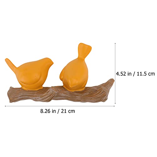Cabilock Coat Hooks Bird Shape Hat Clothes Bag Wall Mount Hook Hanger Rack Holder for Home Decoration Yellow