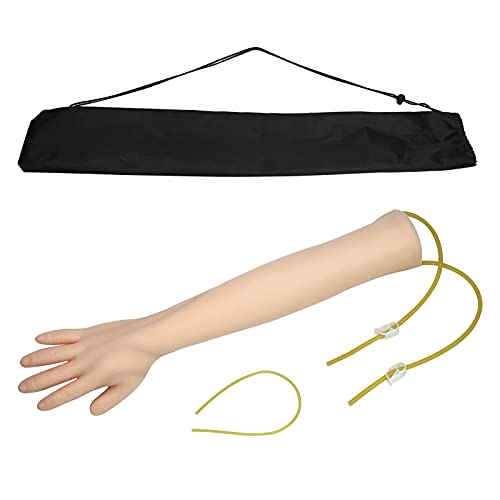 IV Practice Arm - Anatomy Lab IV Training Kit,Phlebotomy and Venipuncture Practice Arm,Model for Training and Perfecting IV/Phlebotomy/Venipuncture Procedures and Techniques