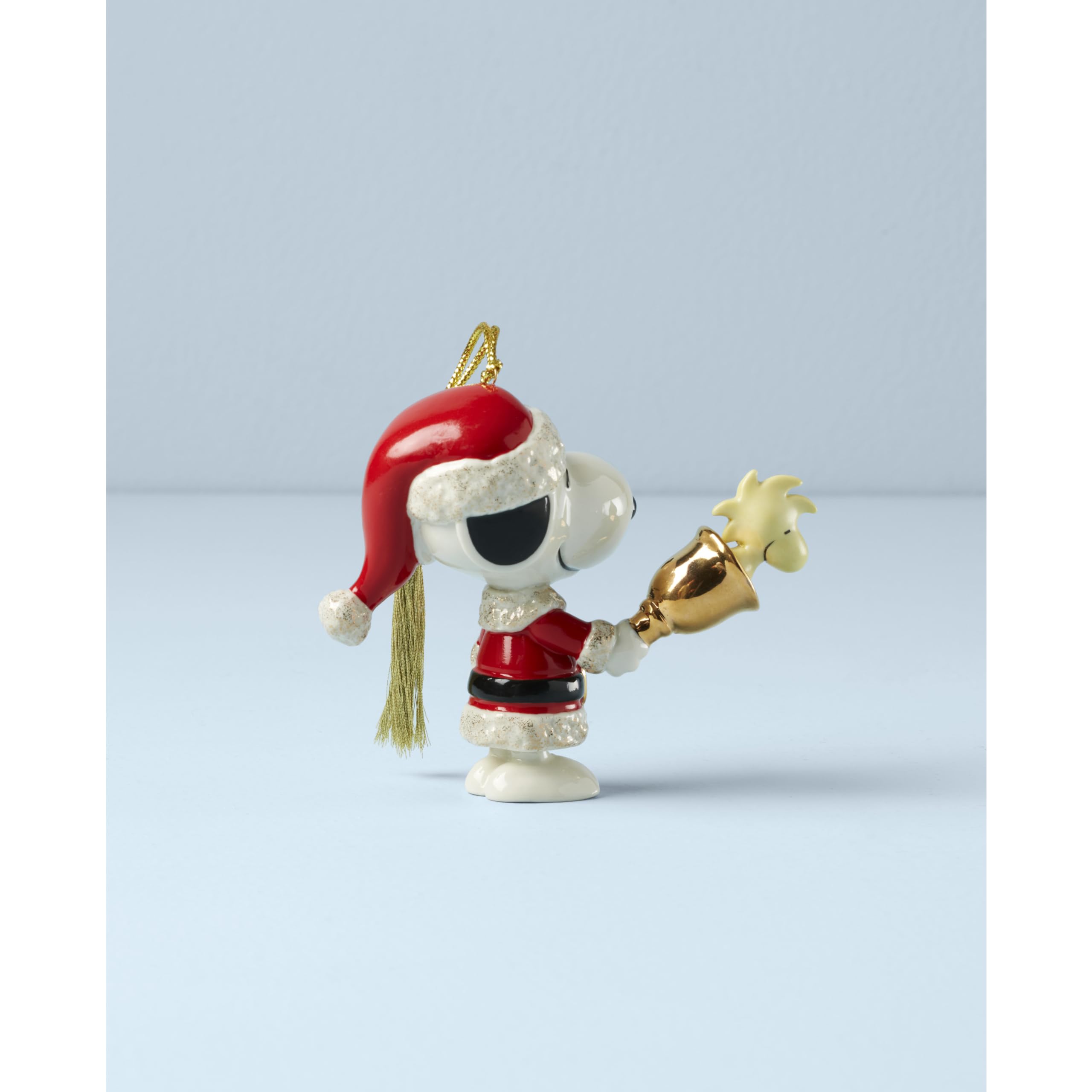 Lenox 894766 Snoopy Ringing Bell Ornament, Christmas