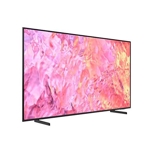 SAMSUNG 55-Inch Class QLED 4K Q60C Series Quantum HDR, Dual LED, Object Tracking Sound Lite, Q-Symphony, Motion Xcelerator, Gaming Hub, Smart TV with Alexa Built-in (QN55Q60C, 2023 Model)
