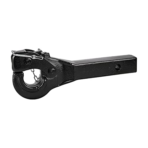 ANGCOSY 10-Ton Pintle Hook Trailer Hitches Receiver Hook for 2β Hitches Hitch Hook Military Receiver, 20000 lbs, 15β Length