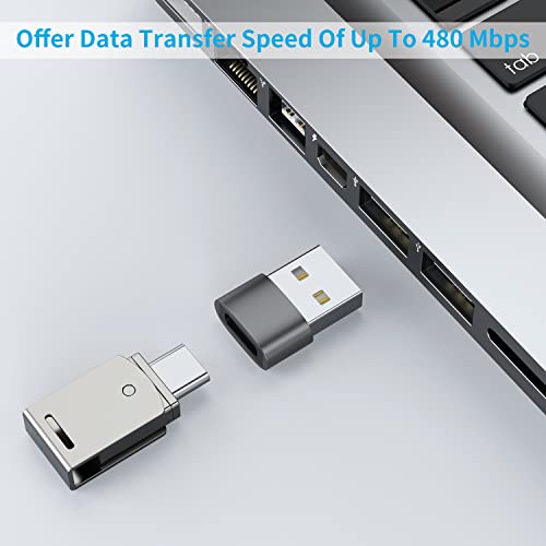 USB C Female to USB Male Adapter (8 Pack),Type C to USB A Charger Cable Adapter for iPhone 11 12 13 Pro Max,Samsung Galaxy Note 10 S20 Plus 20 S20+ 20+ Ultra,Google Pixel 5 4 4a 3 3A 2 XL