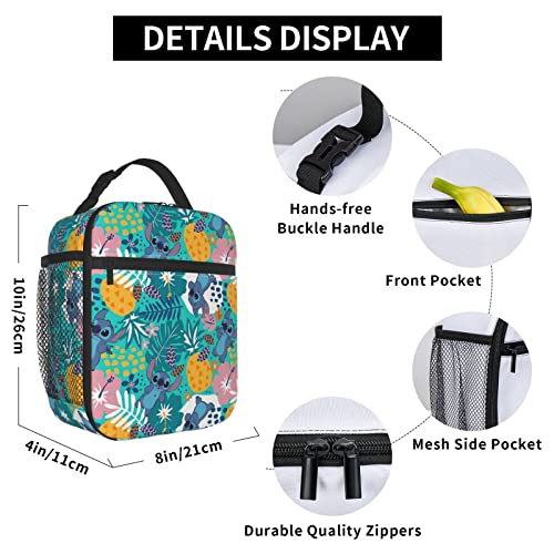 yindelas Kids Lunch Bag Insulated Soft Bag for Men Women Work Picnic Travel and School-Stitch