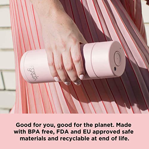 Frank Green Mint Gelato Ceramic Lined Reusable Bottle with Push Bttn Lid, 1 EA
