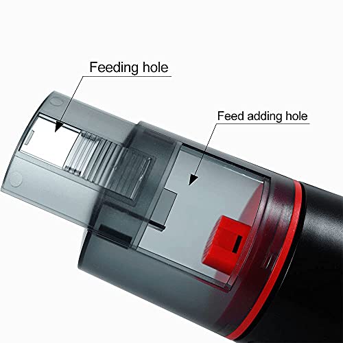 Moisture-Proof Electric Auto Fish Food Feeder Timer Dispenser for Aquarium or Fish Tank, Auto Feeding on Vacation or Holidays,USB Rechargeable (LY-019)