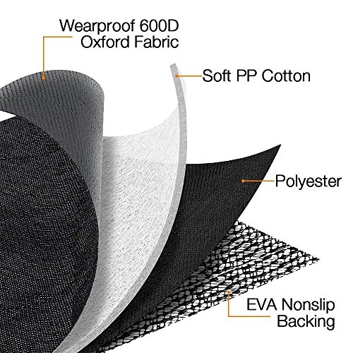 Ataqus Dog Car Seat Covers,100% Waterproof Pet Seat Cover,Scratch Proof, Heavy Duty and Nonslip Pet Bench Seat Cover,Capable for Cars, Trucks & SUVs