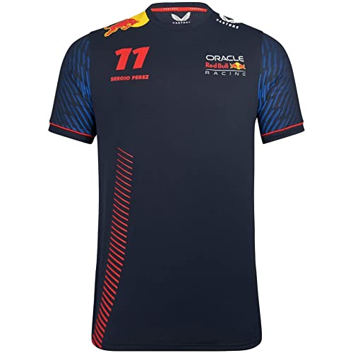Castore Red Bull Racing F1 Men's 2023 Sergio Checo Perez Team T-Shirt - 4XL