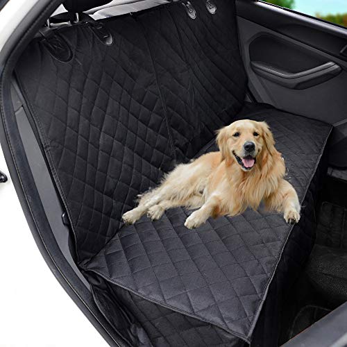 Ataqus Dog Car Seat Covers,100% Waterproof Pet Seat Cover,Scratch Proof, Heavy Duty and Nonslip Pet Bench Seat Cover,Capable for Cars, Trucks & SUVs