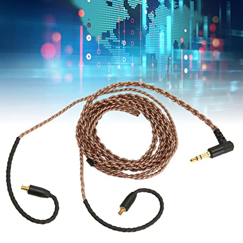 Headphone Replacement Cable, Oxygen-Free Copper Wire Clearer Sound, Reduced Current Noise, Powerful bass and Bright high Sound Suitable for ATH CKS1100 E40 E50 E70 LS200 LS300 LS400 CKR90 CKR90