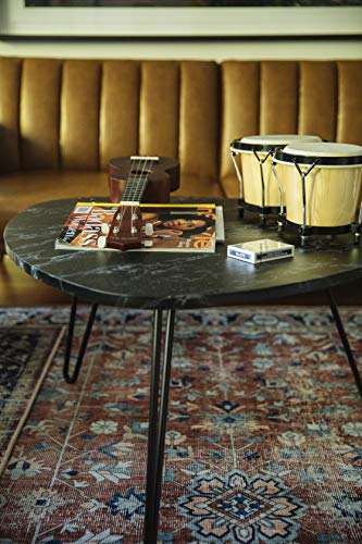 Novogratz by Momeni Rugs Doheny Polyester Rust Area Rug 7'6" X 9'6" (DOHENDOH-1RST7696)