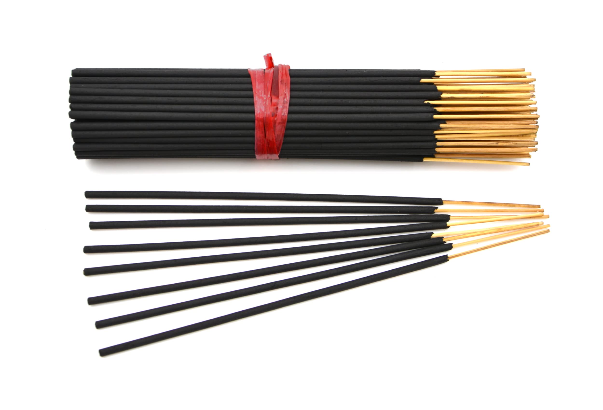 Japanese Cherry Blossom Exotic Incense Sticks 7 Inch - Bulk 1 Bundle 85 to 100 Sticks - Natural 7" Long Lasting Aroma That Burns for 30 to 45 Minutes.