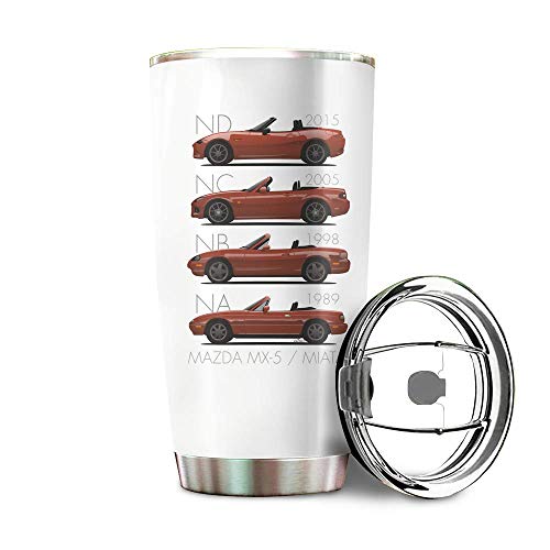 Mazda Mx-5 Evolution Stainless Steel Tumbler 20oz & 30oz Travel Mug