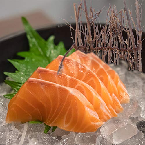 Yardwe 6pcs Sushi Bamboo Fence Japanese Bamboo Decoration Sushi Sashimi Plate Decorative Bamboo Fence Ornaments for Restaurant Landscape Decoration