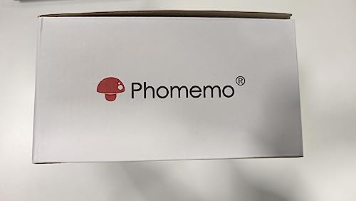 Phomemo Label Maker, Bluetooth Label Printer for Barcode, Address, Home, Mailing, Small Business, Clothing, Portable Label Maker Easy to Use with 3 Rolls Label & Bag