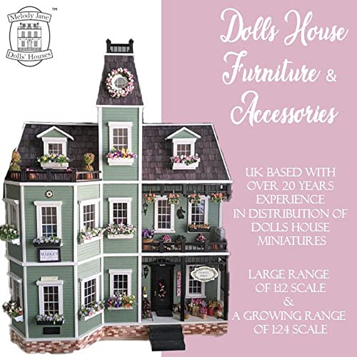 Reutters of Germany Dollhouse Brown Bird Cage with Bird Miniature Liter Bird Cage Pet Accessories
