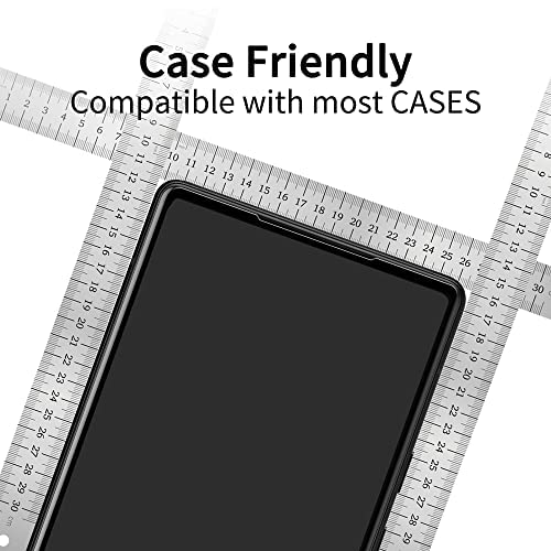 [4+2] (4 Edge Glue Tempered glass (Not full glue) + 2 Lens protector) for Oneplus 11 5G 2023 TUFF STONE Easy to Install Double Tempered glass screen protector Scratch Resistant Full Coverage adhesive