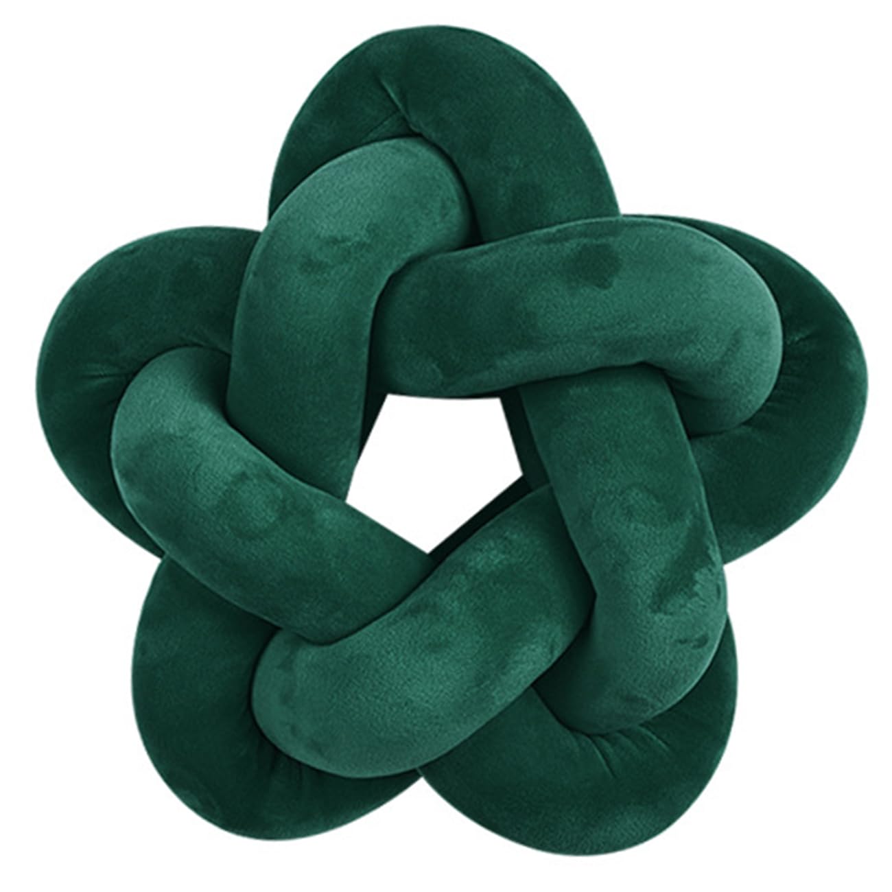 BHZ Decorative Throw Pillow Knot Pillow Christmas Star Shaped for Bedroom Soft Household Sofa Decor Pillow for House Decoration