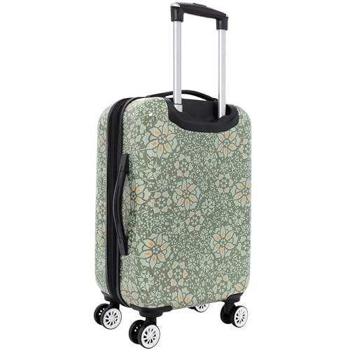 Travelers Club Bella Caronia Deluxe, 3, 7 Piece Luggage & Travel Accessories Set, Jamila, 20" Carry-On